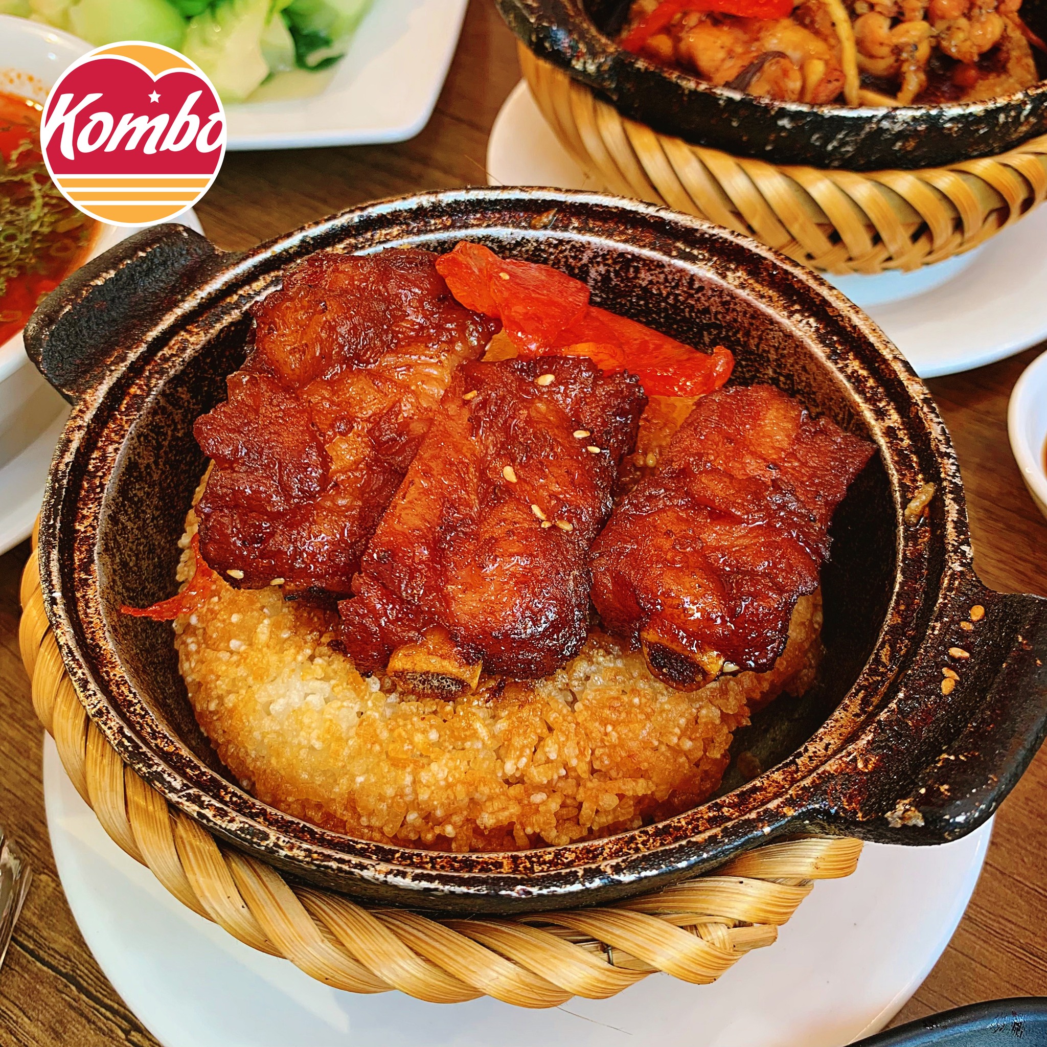 Ra mắt món mới cơm niêu sườn nướng kombo thơm ngon, độc đáo